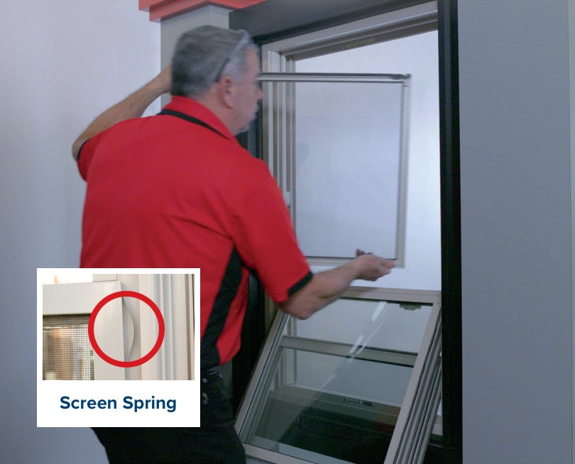 How to Remove and Replace the Screen on Your Double-Hung and Sliding ...